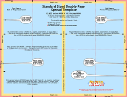 Manga-Sized Page Template | Ka-Blam Digital Printing